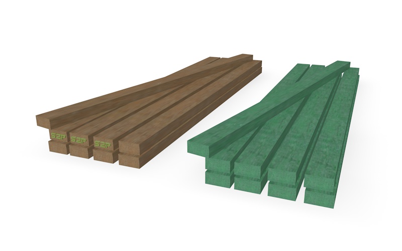 Impregnated timber - can play equipment be manufactured from it? - S2P